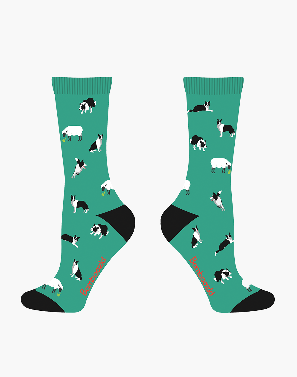 WOMENS BORDER COLLIE BAMBOO SOCK – Bamboozld
